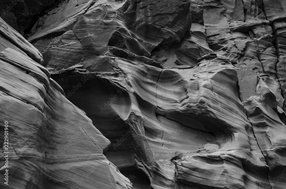 Canyon Wall Motion Waves Stock Photo | Adobe Stock