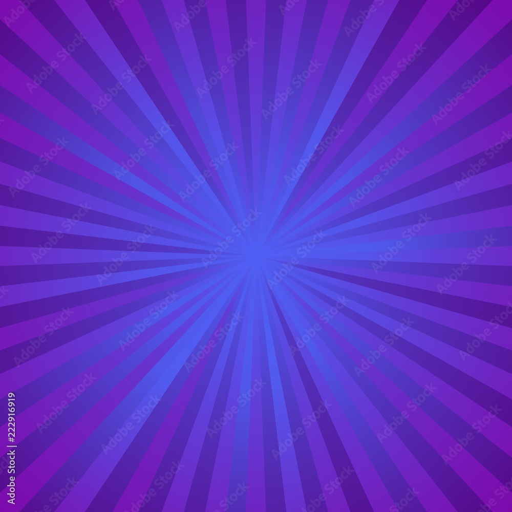 Abstract sun rays background - gradient vector graphic design with ...