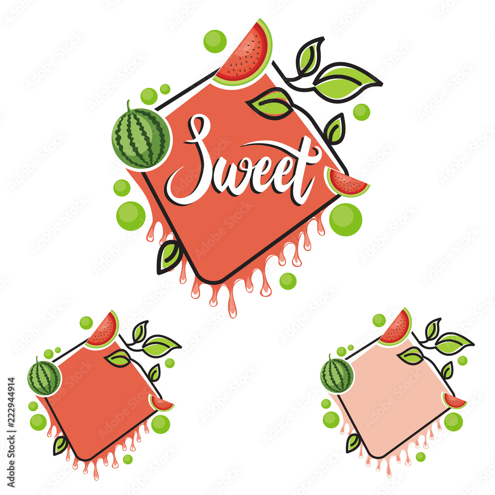 Rectangle Watermelon