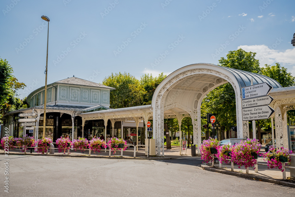Le Parc des Sources à Vichy Stock Photo | Adobe Stock