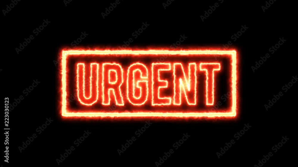 4k Urgent Background With Dirty Twitch Effect/ Animation of a grunge ...