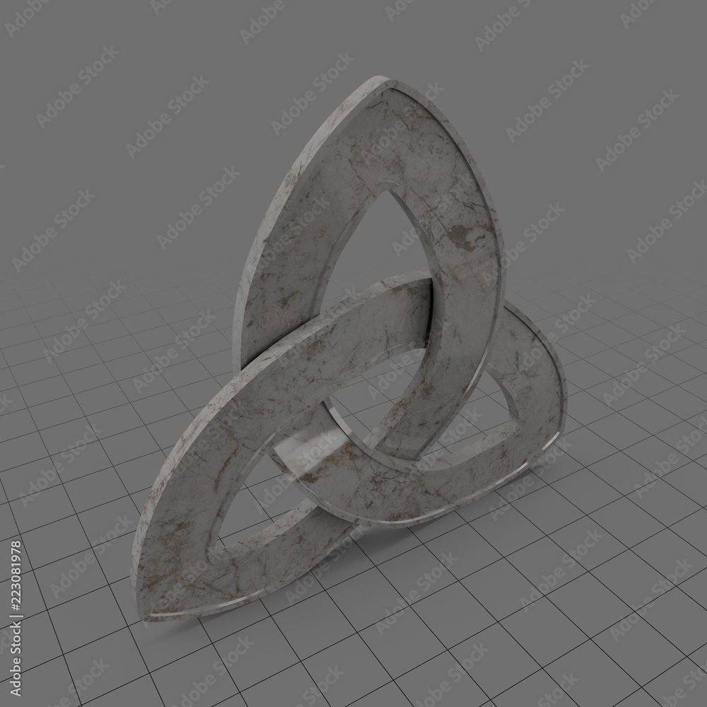 Celtic knot Stock 3D asset | Adobe Stock