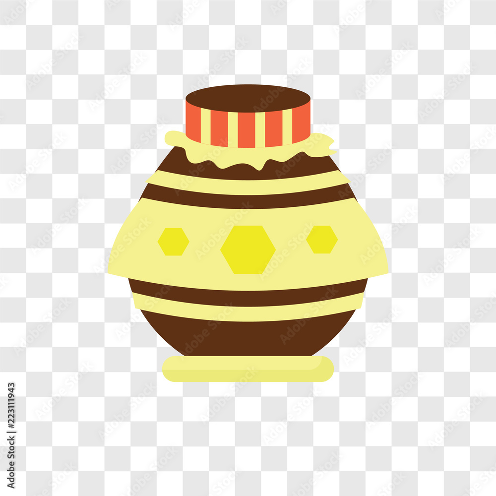 Honey vector icon isolated on transparent background, Honey logo design ...