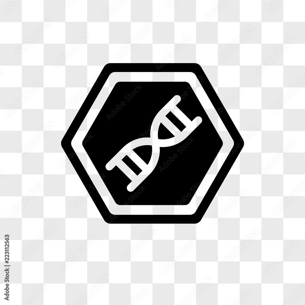 Biology vector icon isolated on transparent background, Biology logo ...