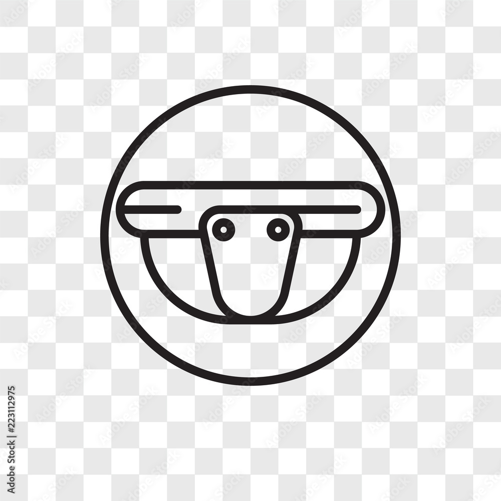 shell icons isolated on transparent background. Modern and editable ...