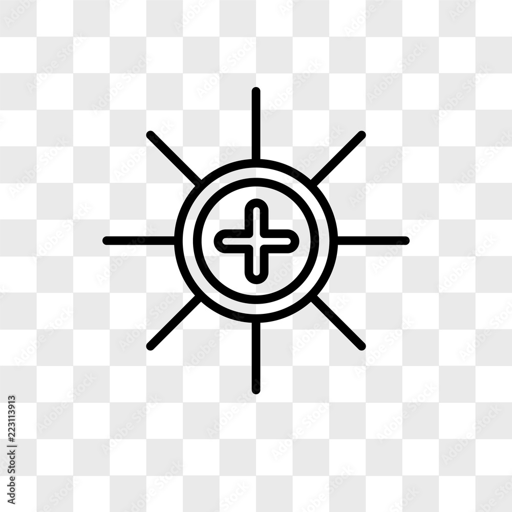 Balance vector icon isolated on transparent background, Balance logo ...