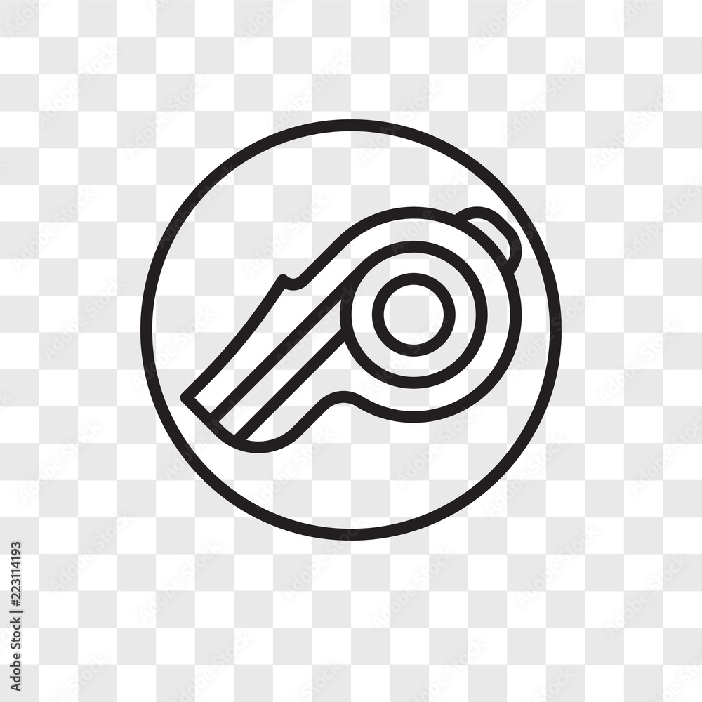 coach icons isolated on transparent background. Modern and editable ...