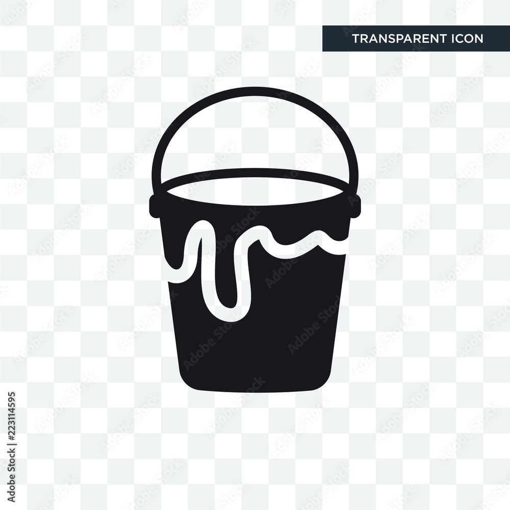Paint Bucket Icon Vector