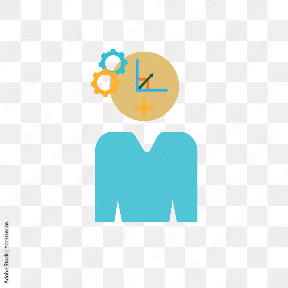 forecast icon on transparent background. Modern icons vector ...