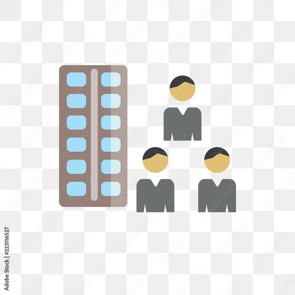 enterprise icon on transparent background. Modern icons vector ...