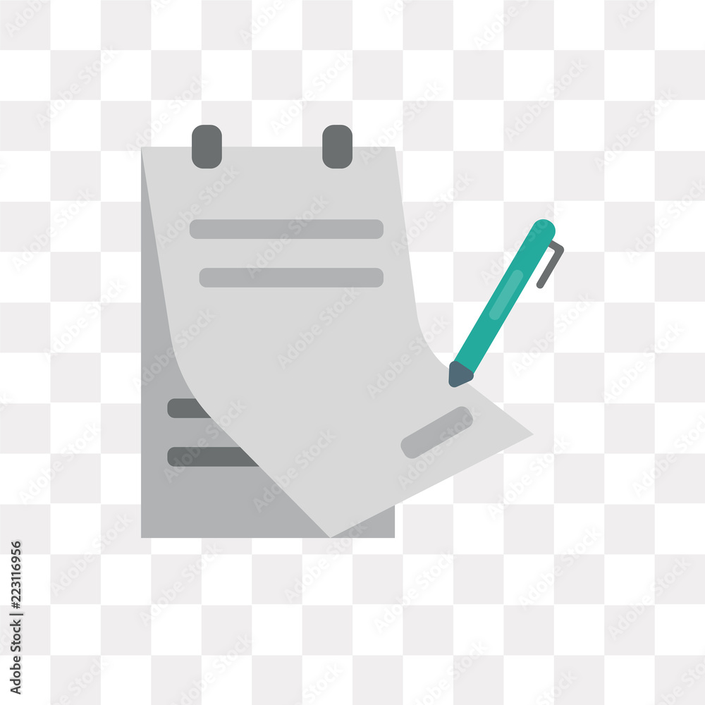 contract icon on transparent background. Modern icons vector ...