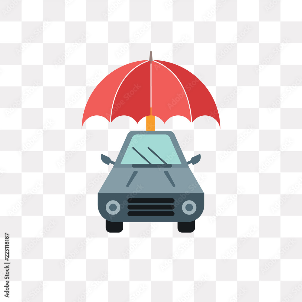 car icon on transparent background. Modern icons vector illustration ...