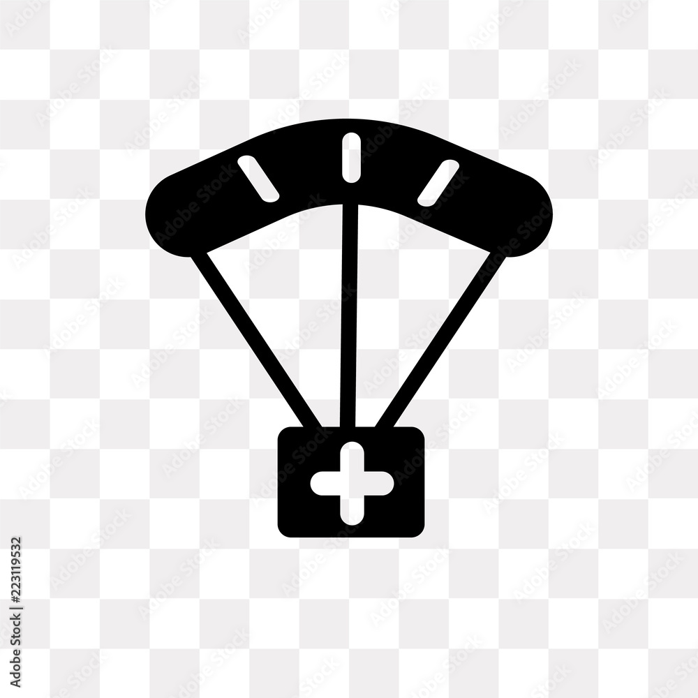 Vetor de sos icon on transparent background. Modern icons vector ...