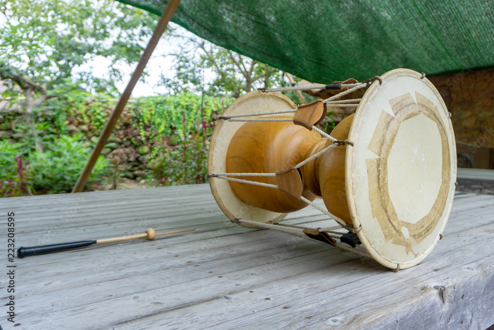 The janggu or janggo or sometimes called seyogo means slim waist drum ...