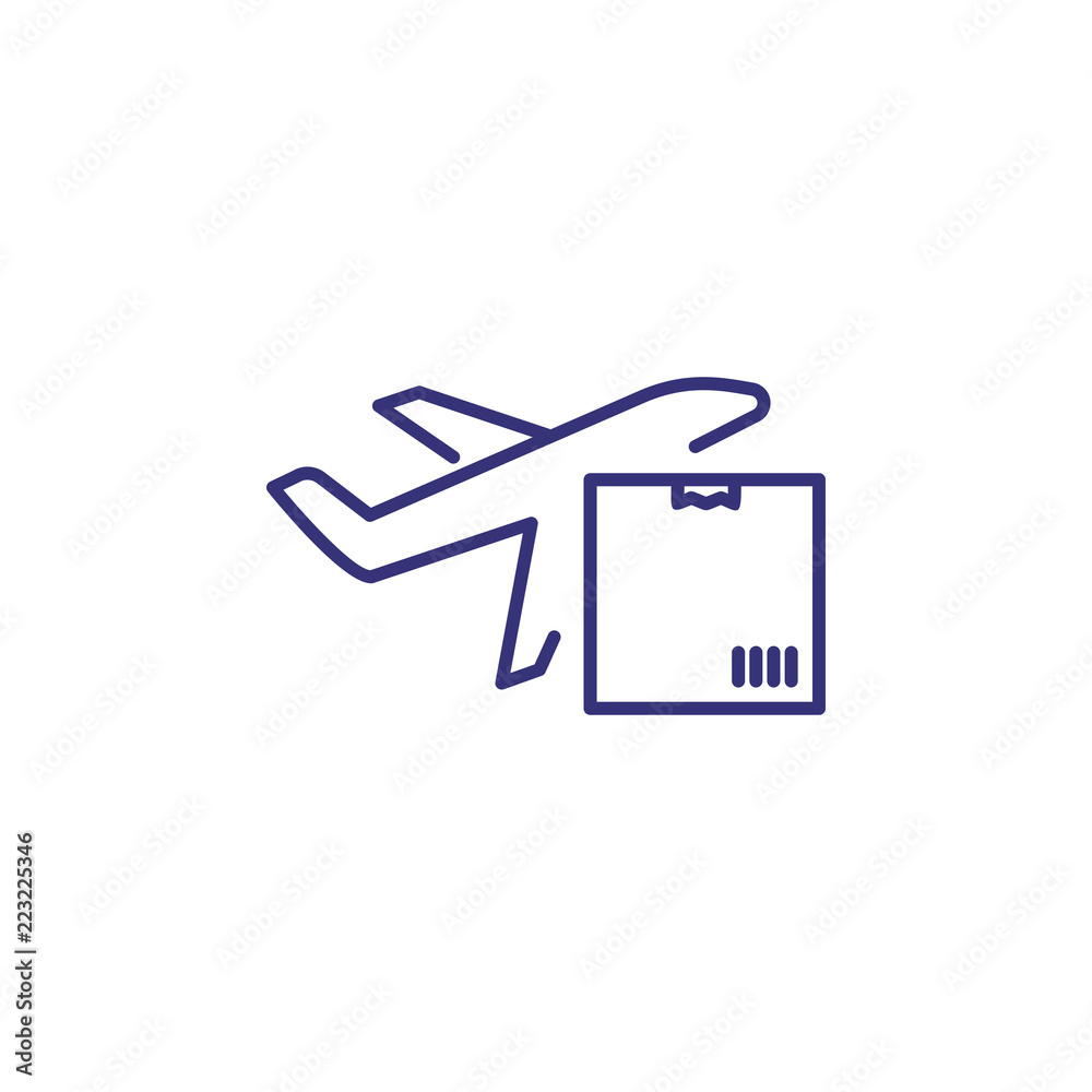 Air Shipping Icon