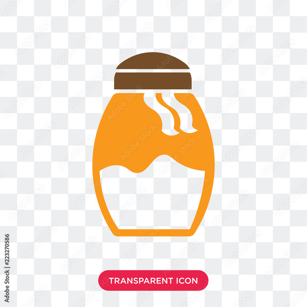 Honey vector icon isolated on transparent background, Honey logo design ...
