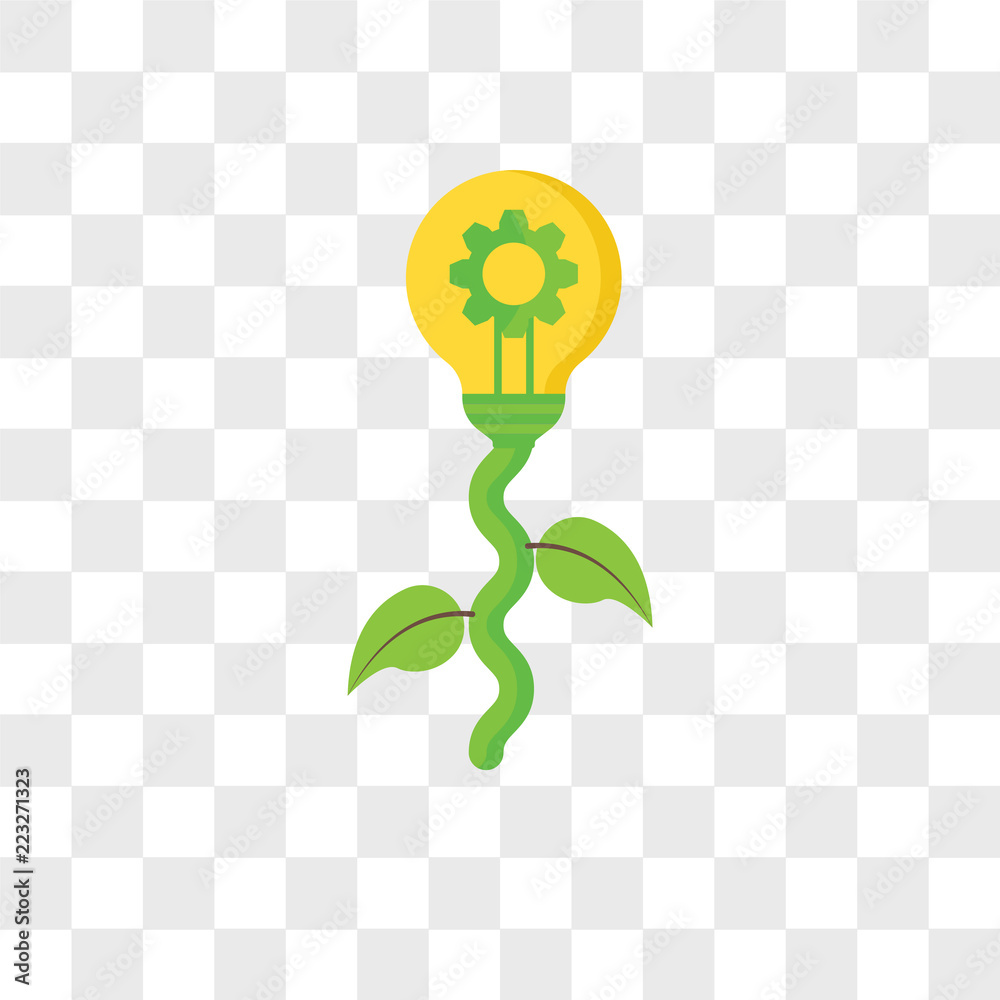 Innovation vector icon isolated on transparent background, Innovation ...
