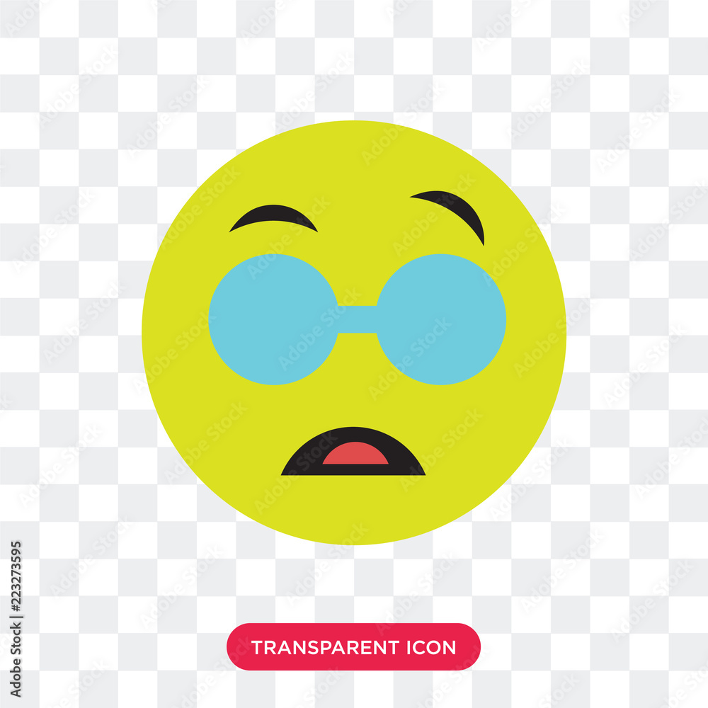 Cool vector icon isolated on transparent background, Cool logo design ...