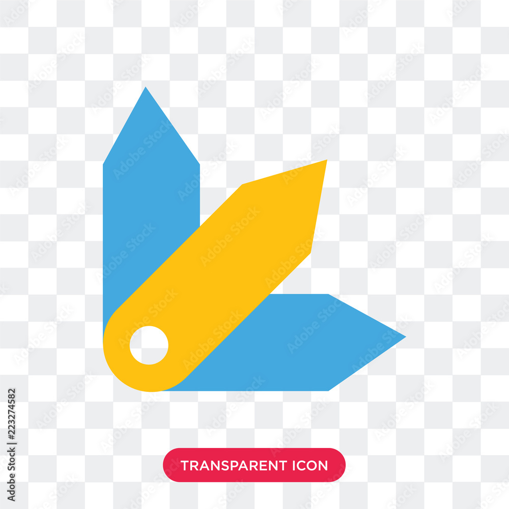 Pantone vector icon isolated on transparent background, Pantone logo ...