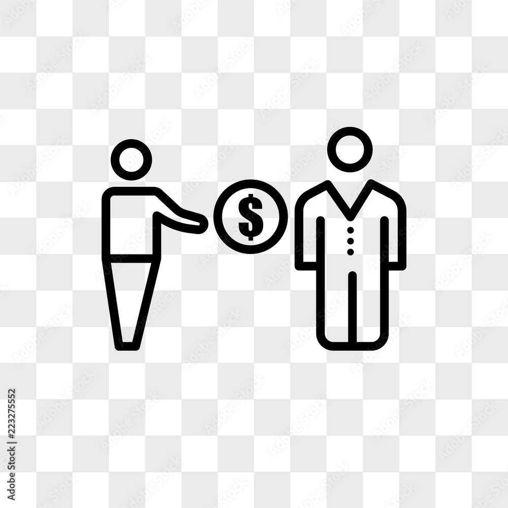 Corruption vector icon isolated on transparent background, Corruption ...