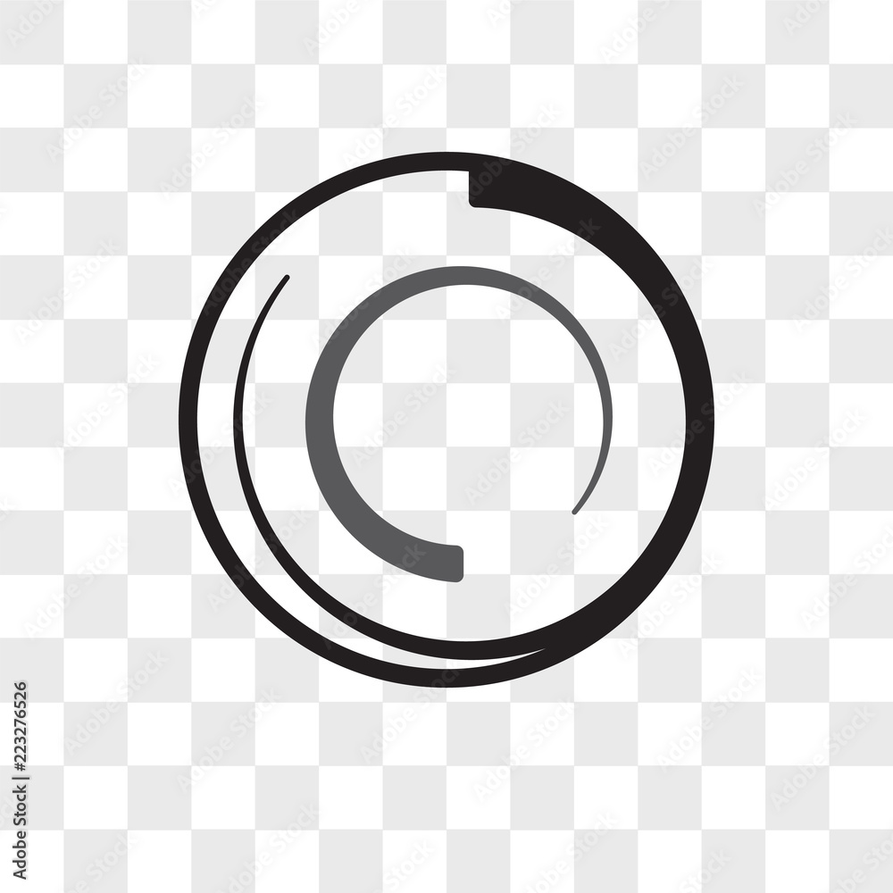 Loading vector icon isolated on transparent background, Loading logo ...