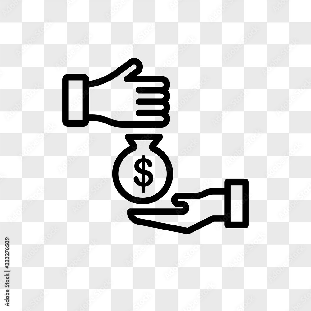 Corruption vector icon isolated on transparent background, Corruption ...