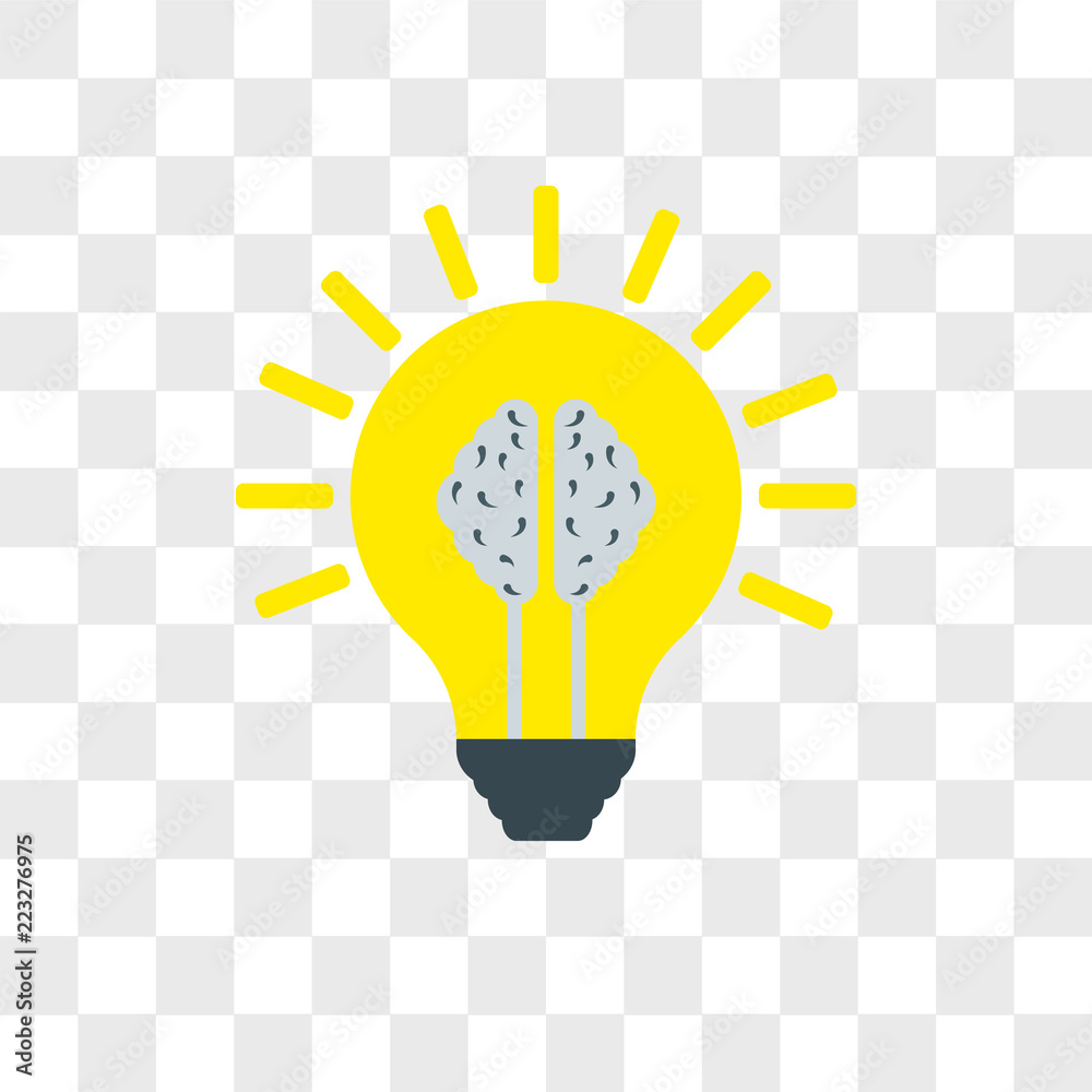 Innovation vector icon isolated on transparent background, Innovation ...
