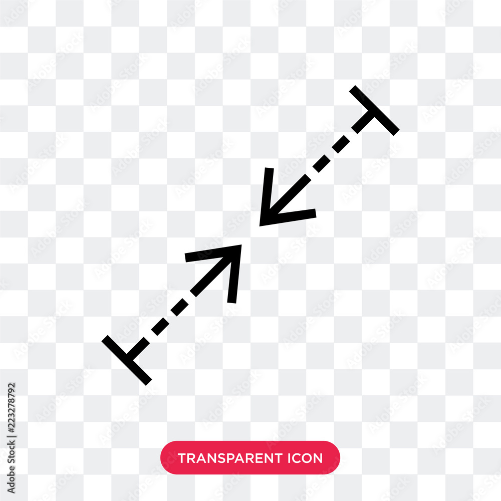 Minimize vector icon isolated on transparent background, Minimize logo ...