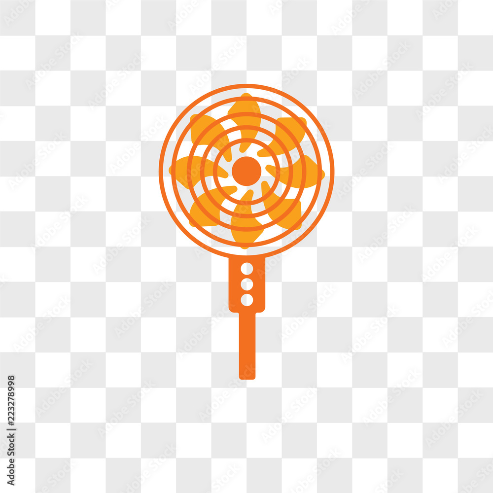 Cooler vector icon isolated on transparent background, Cooler logo ...