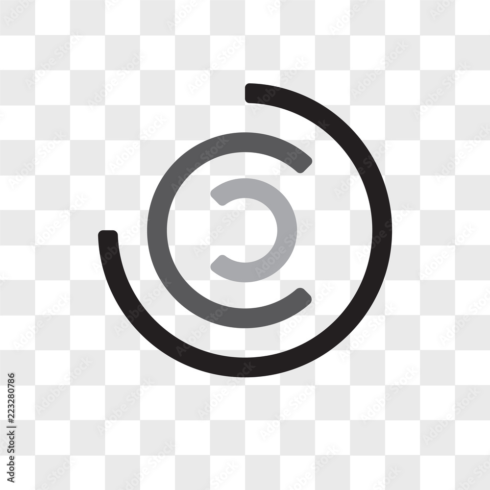 Loading vector icon isolated on transparent background, Loading logo ...