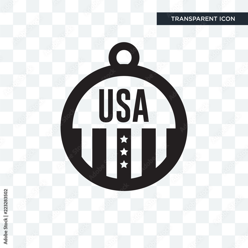 Sticker vector icon isolated on transparent background, Sticker logo ...