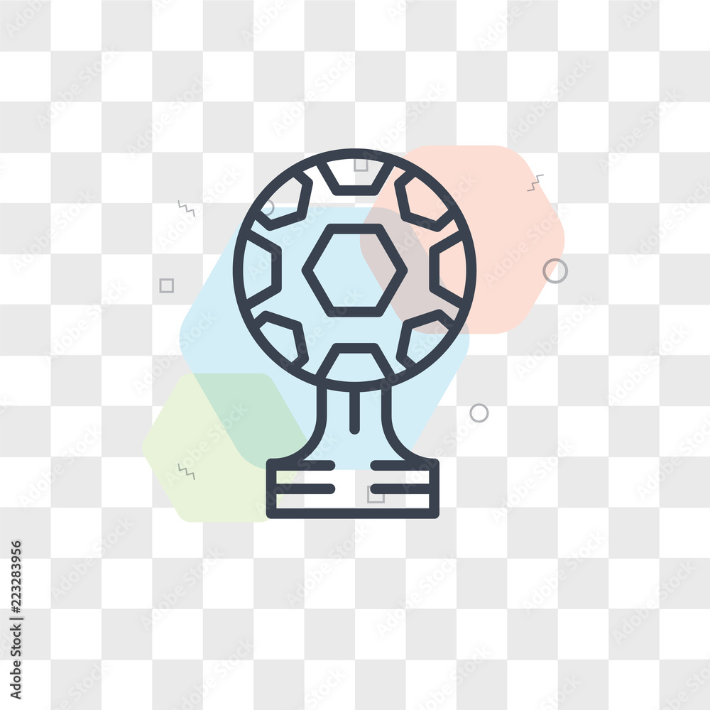 Soccer vector icon isolated on transparent background, Soccer logo ...