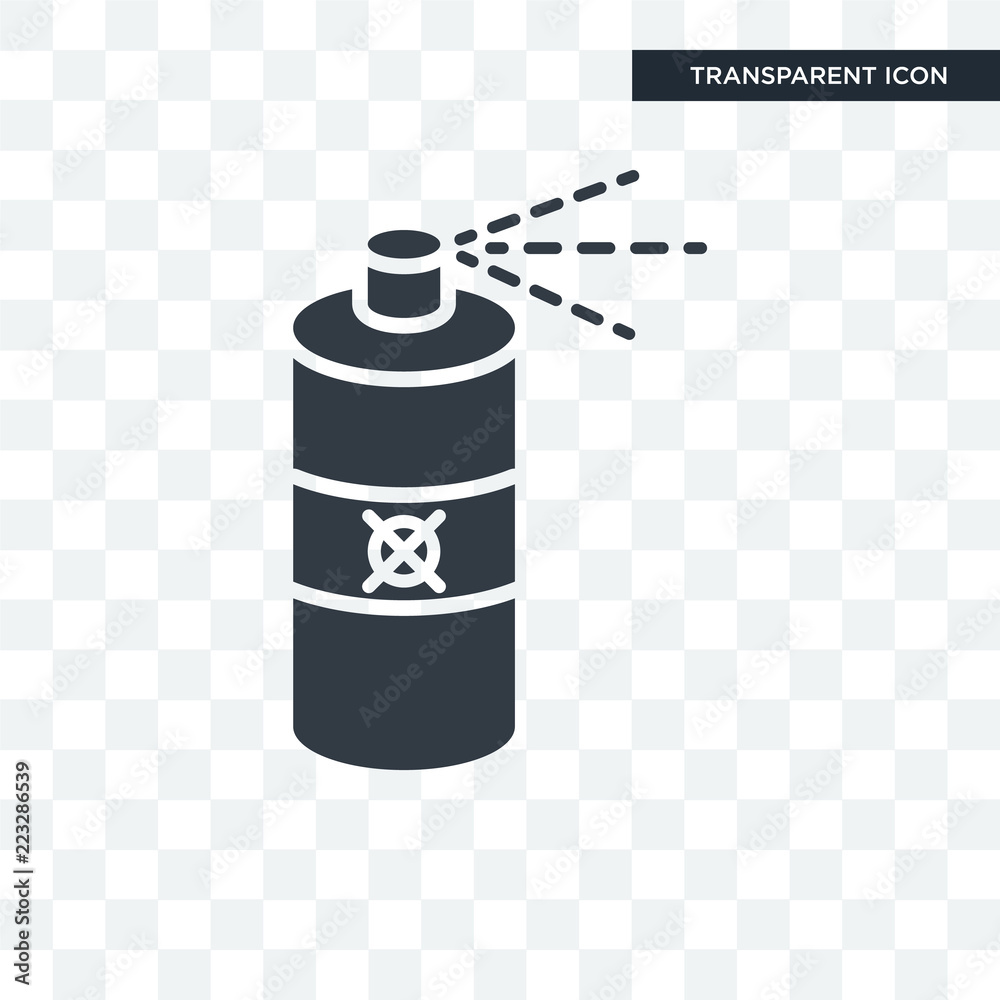 Insecticide vector icon isolated on transparent background, Insecticide ...