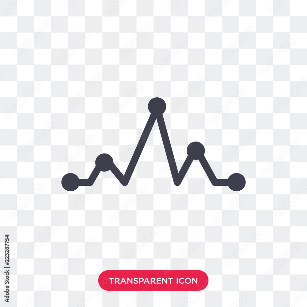 Pulse vector icon isolated on transparent background, Pulse logo design ...