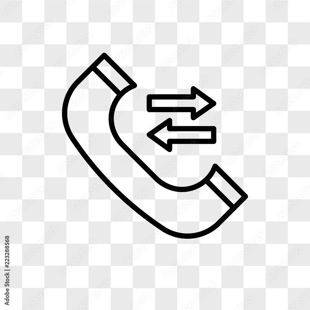 Conversation vector icon isolated on transparent background ...