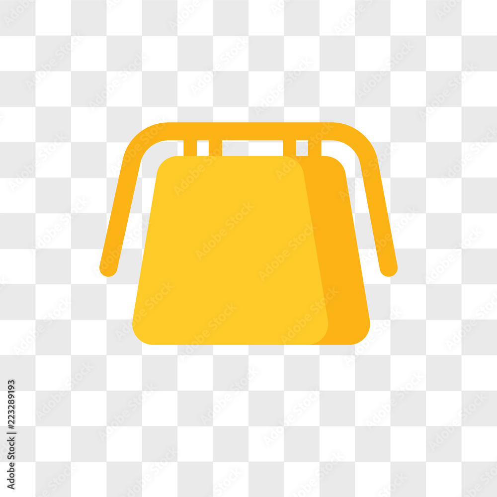 Chair vector icon isolated on transparent background, Chair logo design ...