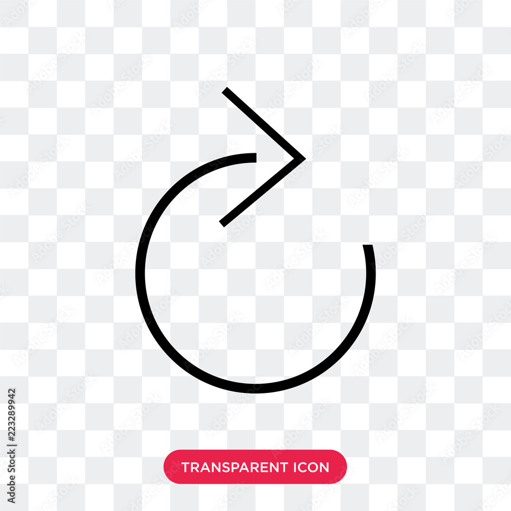 Down arrow vector icon isolated on transparent background, Down arrow ...