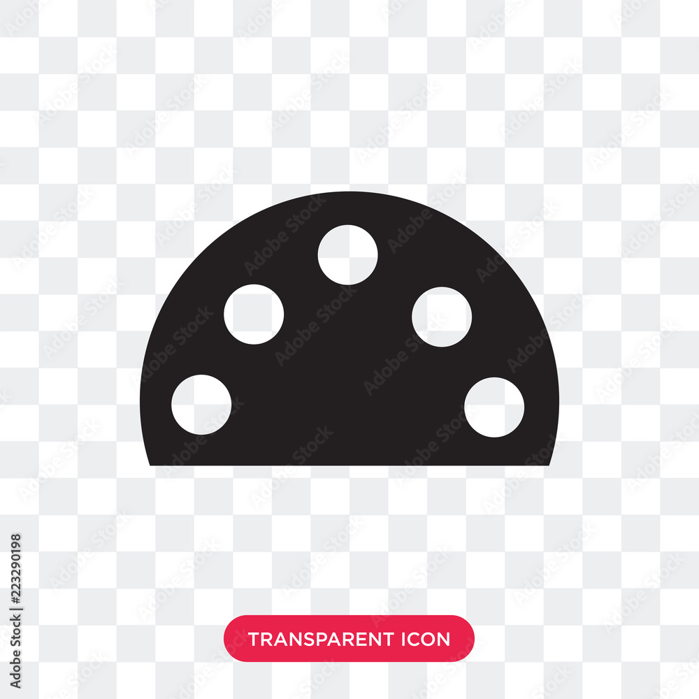 Color palette vector icon isolated on transparent background, Color ...