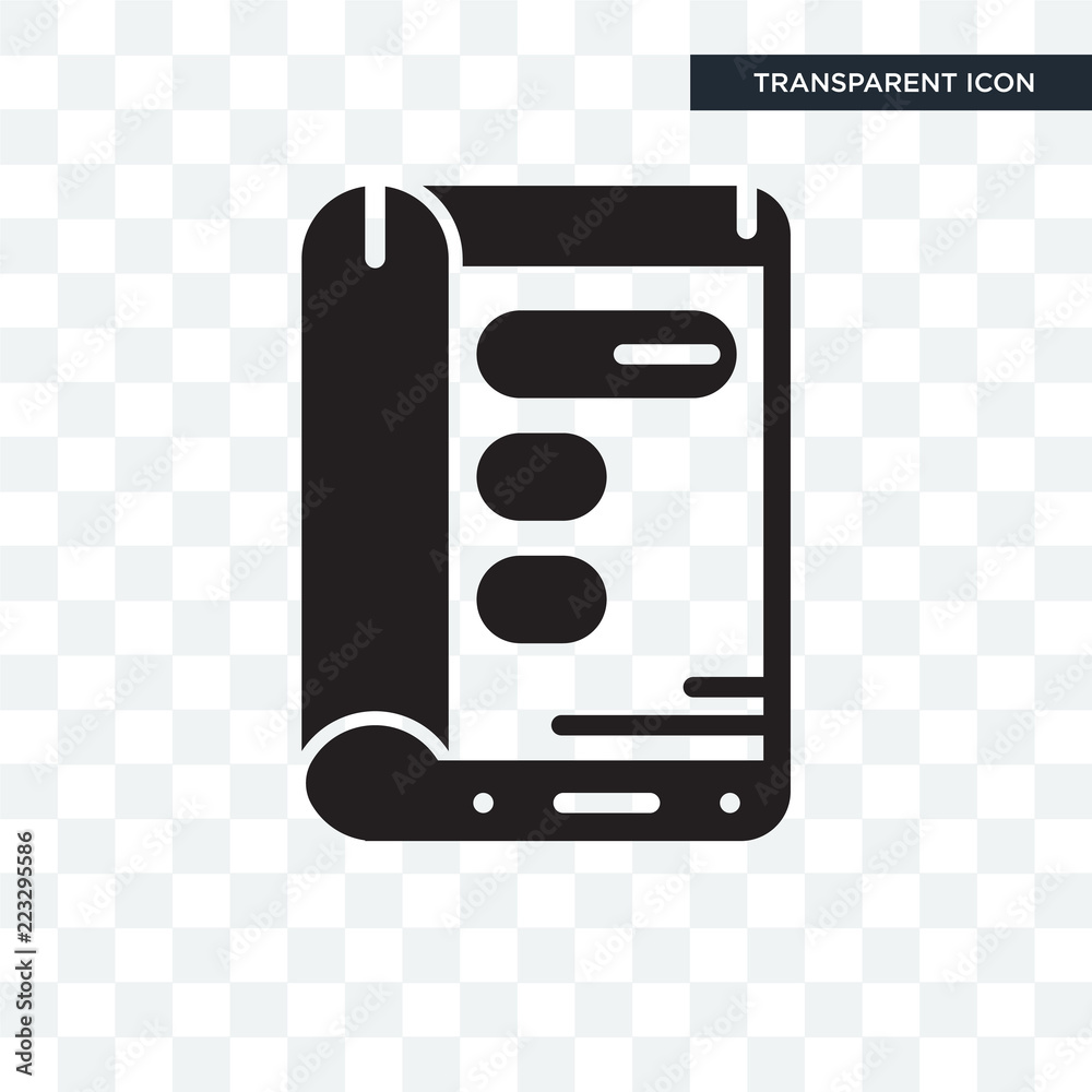 Display vector icon isolated on transparent background, Display logo ...