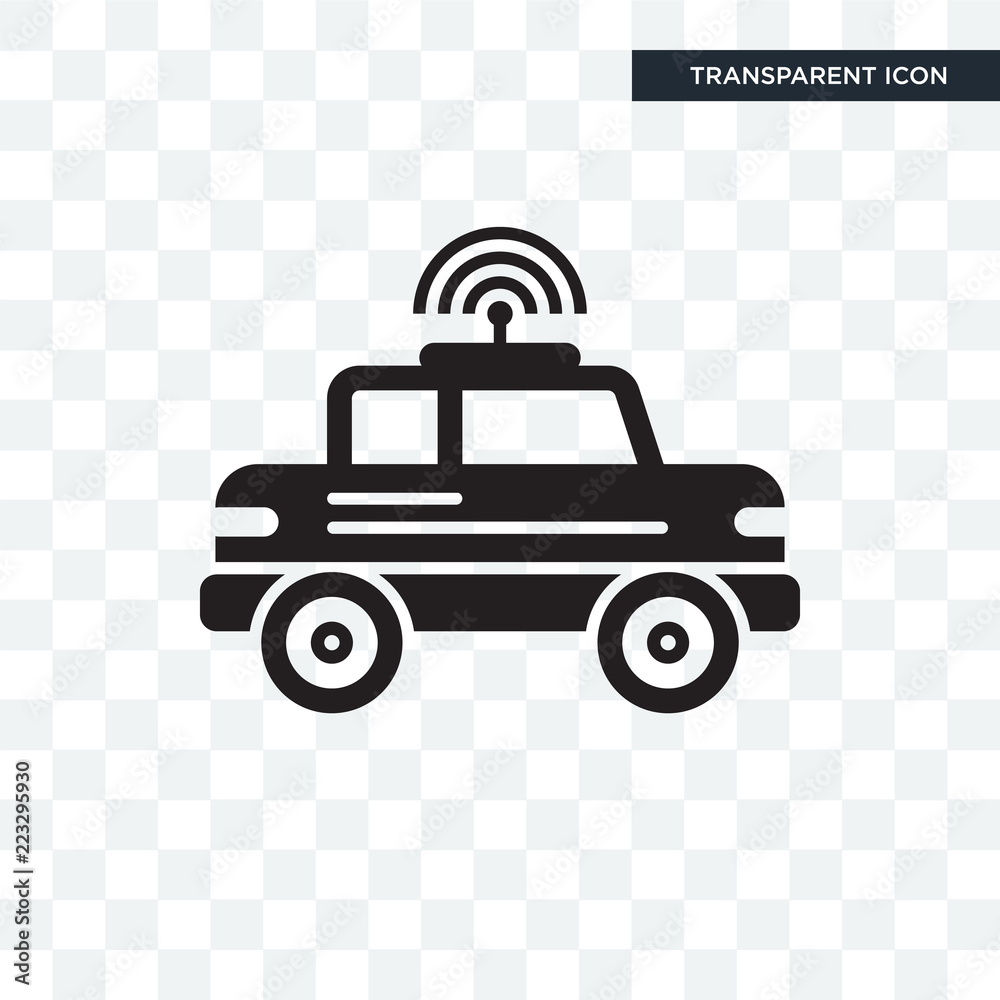 Car vector icon isolated on transparent background, Car logo design ...