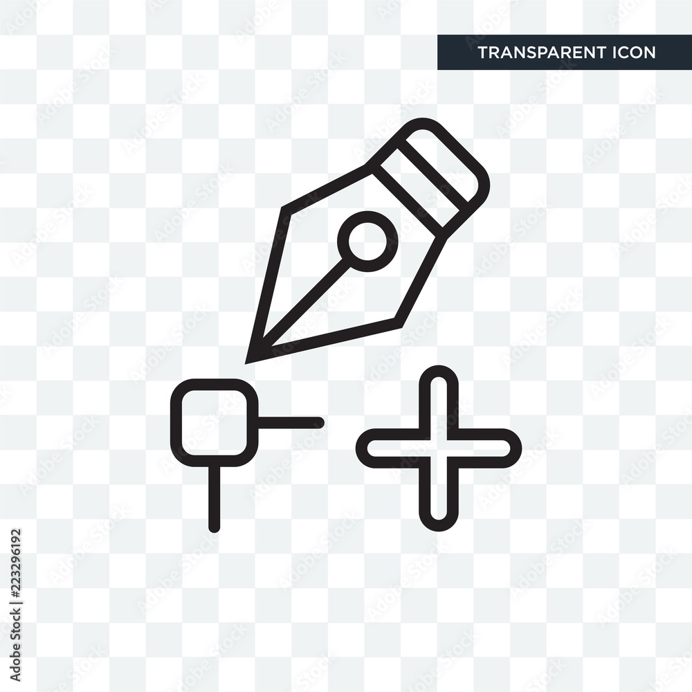 Transform vector icon isolated on transparent background, Transform ...