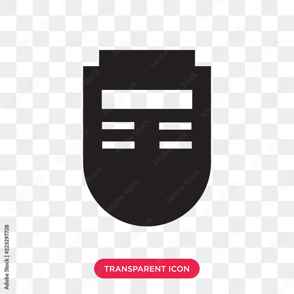 Weld vector icon isolated on transparent background, Weld logo design ...