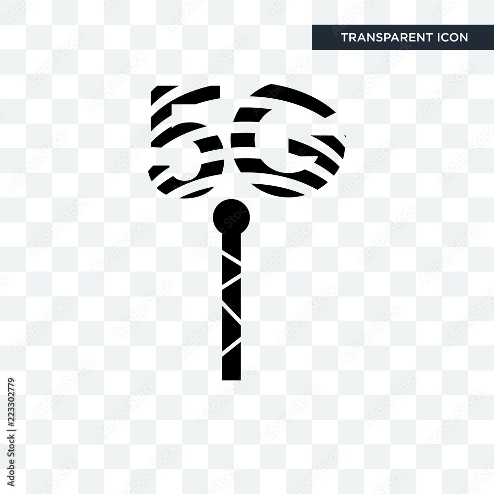 5g vector icon isolated on transparent background, 5g logo design Stock ...