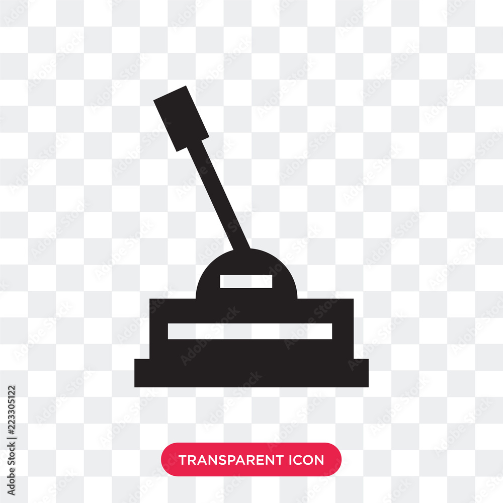 Lever vector icon isolated on transparent background, Lever logo design ...