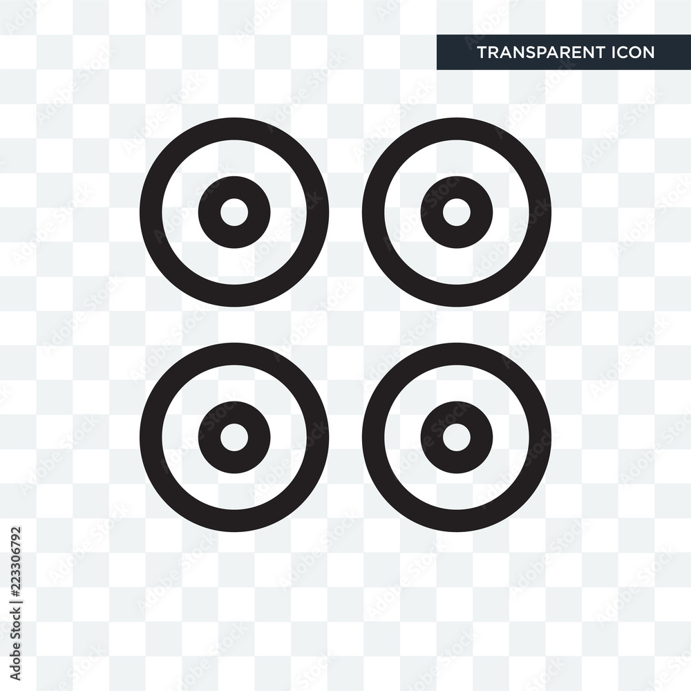 Proportion vector icon isolated on transparent background, Proportion ...