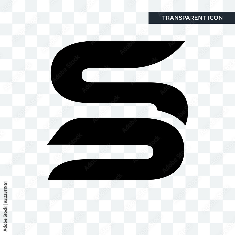 sb vector icon isolated on transparent background, sb logo design Stock ...