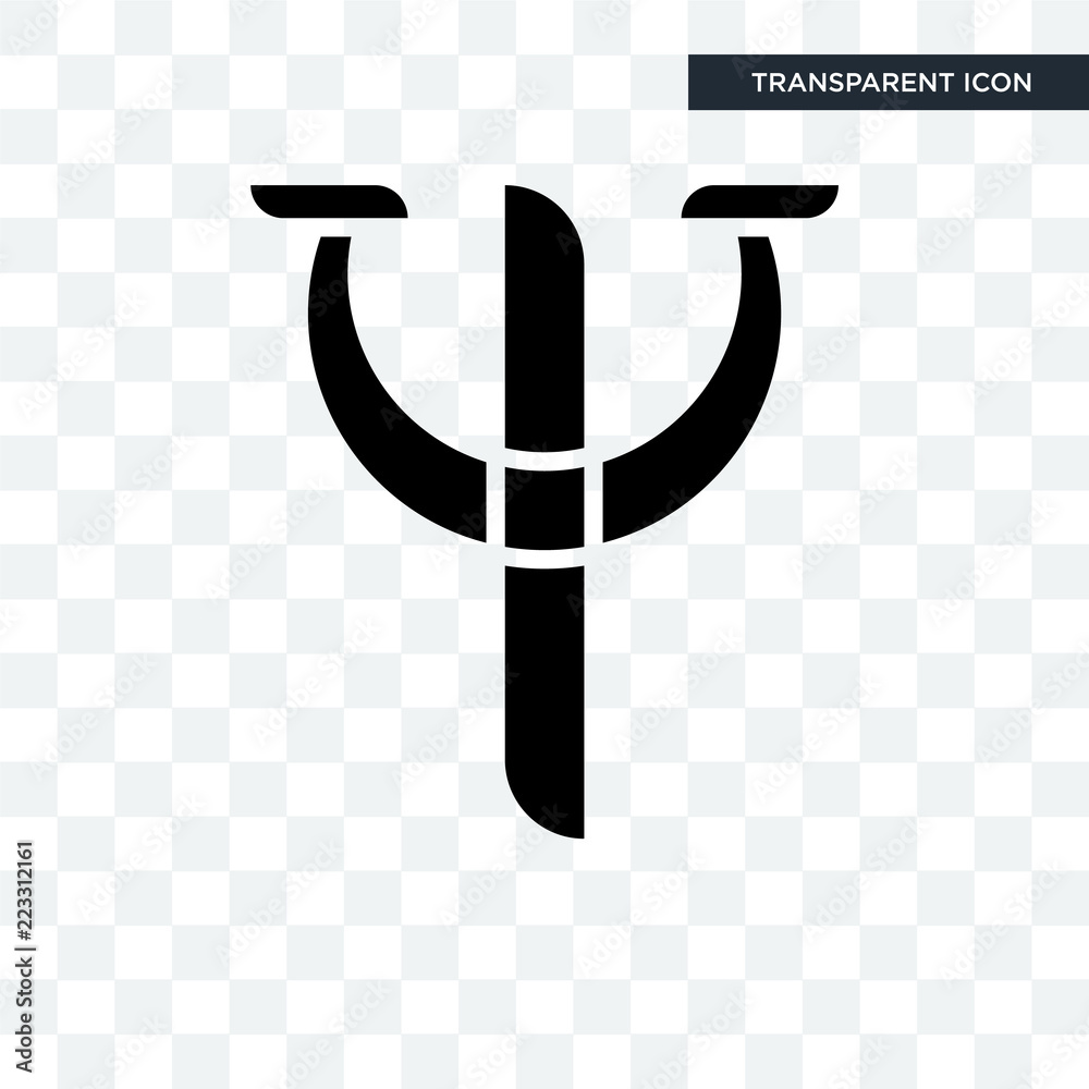 psy vector icon isolated on transparent background, psy logo design ...