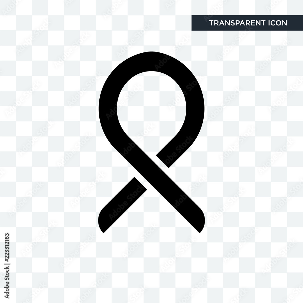 pancreatic cancer vector icon isolated on transparent background ...