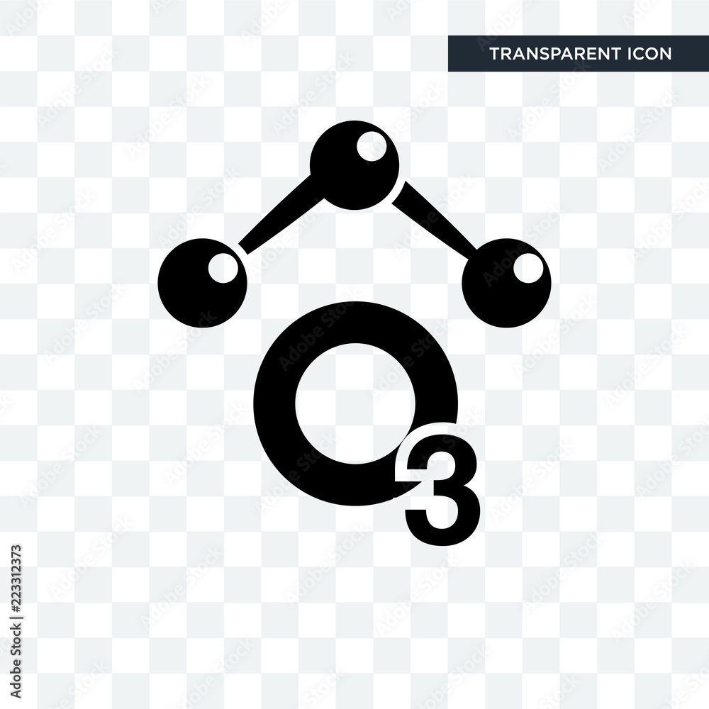 chemical vector icon isolated on transparent background, chemical logo ...