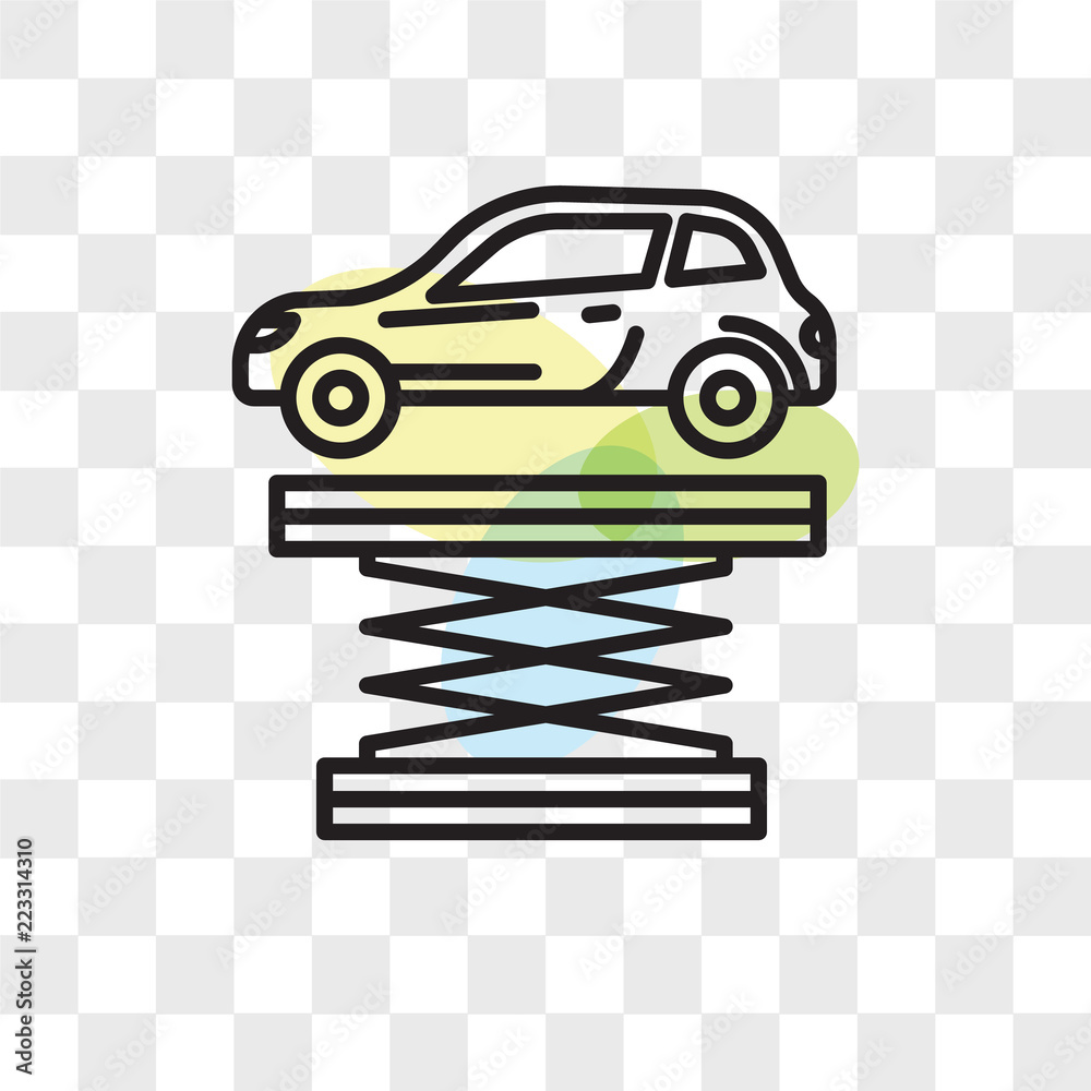 Suspension vector icon isolated on transparent background, Suspension ...
